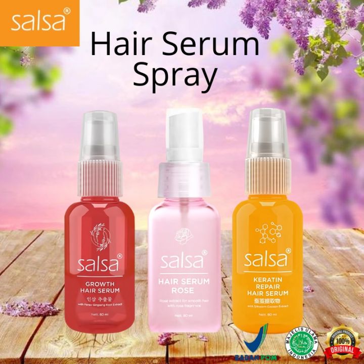 SALSA Hair Serum - Spray Perawatan Rambut Keratin & Growth Treatment ...