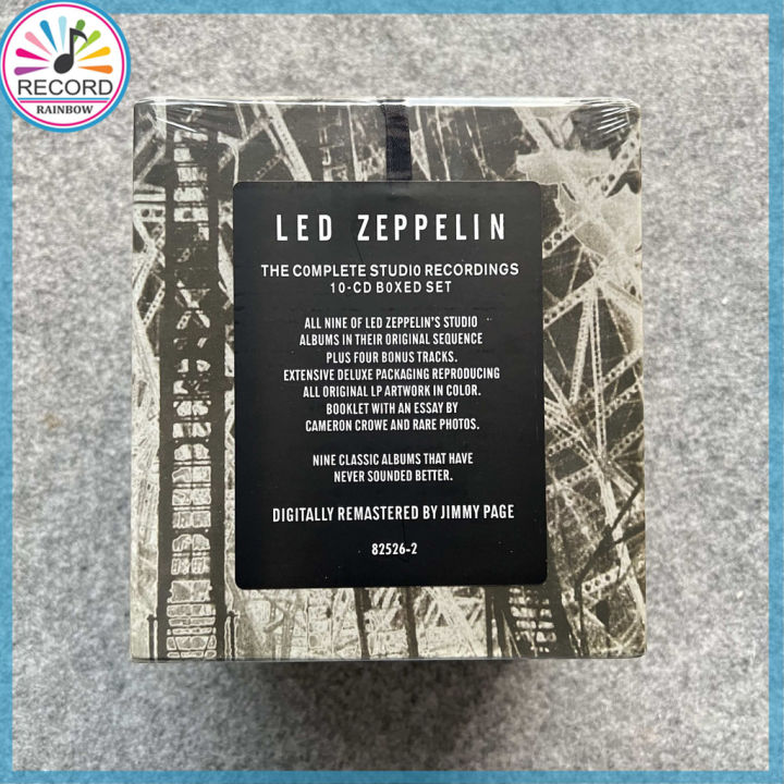Led Zeppelin The Complete Studio Recordings 10-CDs Box Set Original CD Album [Sealed] Brand New ...