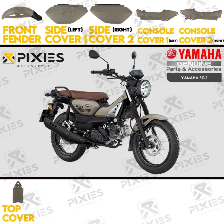 YAMAHA PG1 PG-1 SPARE PART GENUINE FAIRINGS FLARINGS KAHA PLASTIC PART ...