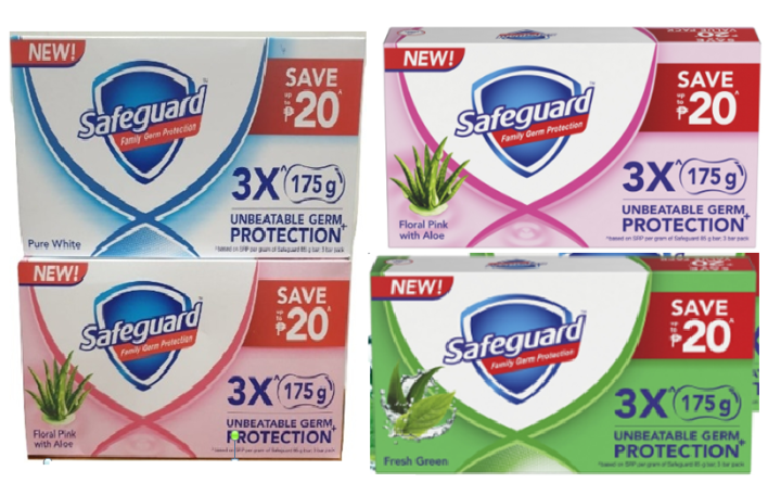 Safeguard Bar Soap (85gx3) / (125gx3) or ( 160gx3 (1 box only) | Lazada PH