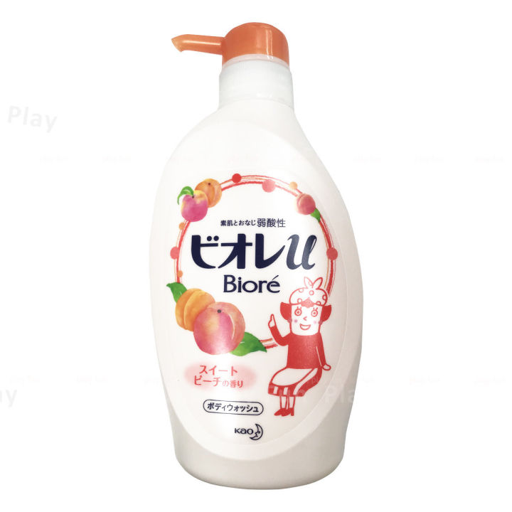 BIORE Body Wash Sweet Peach Fragrance 480ml | Lazada PH