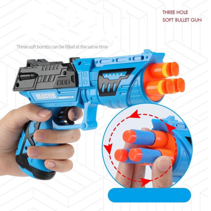 Dynamax Nerf Gun Toys For Kids Children Soft Bullet Gun Toys (With 6pcs ...