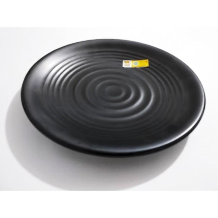 P2209A PIRING MELAMIN MOTIF TEMBIKAR HITAM 9 INCH GOLDEN DRAGON ...