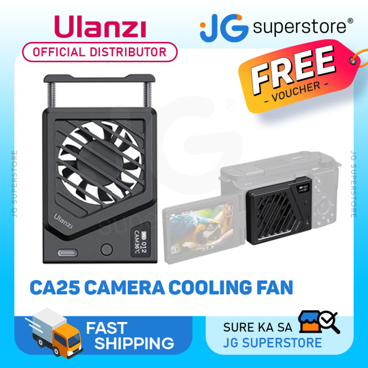 Ulanzi CA25 Camera High-Speed Cooling Fan with Suction Cup Mount ...