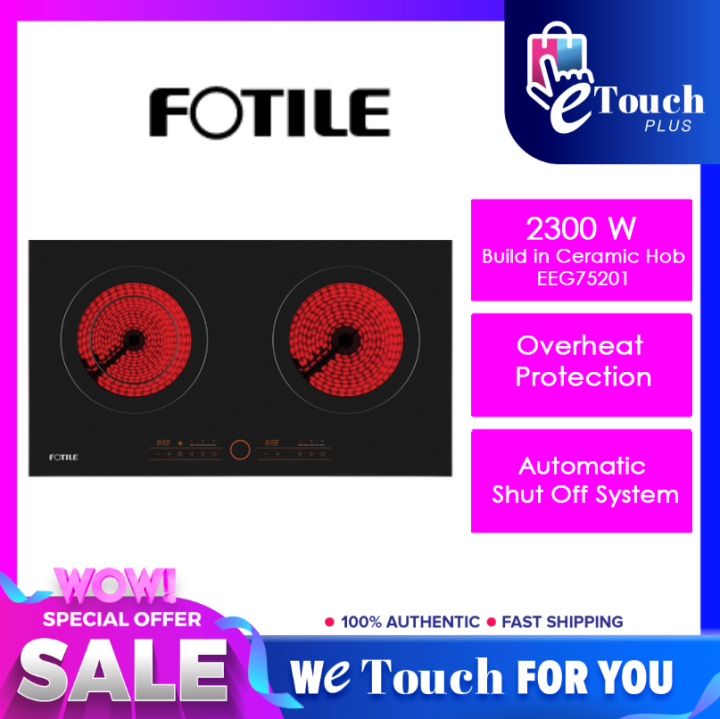 Fotile EEG75201 Vito Ceramic Electrical Hob | Lazada