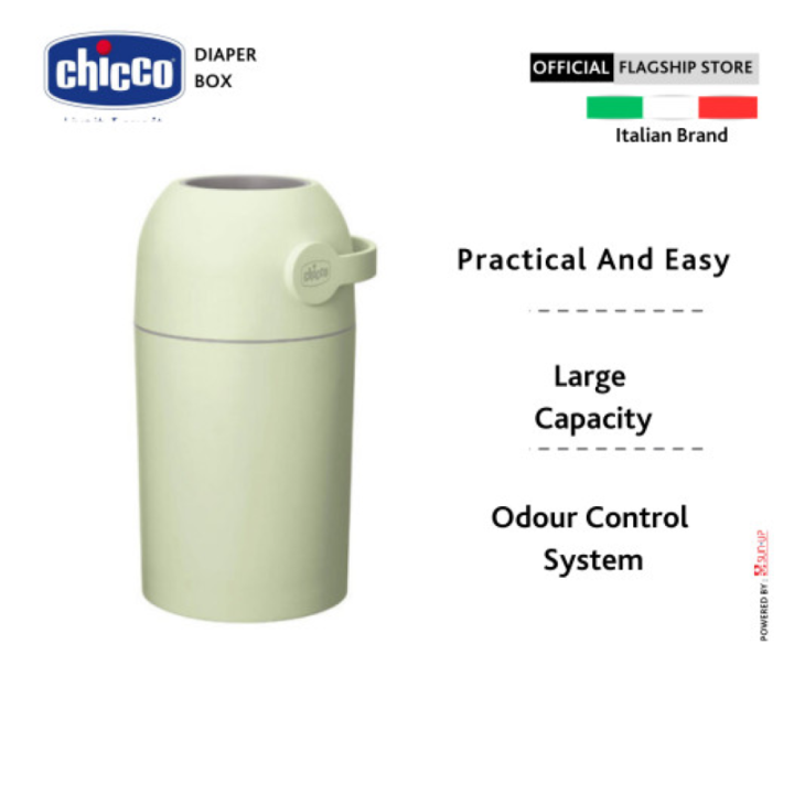 Chicco diaper Box,Odour Proof System/Tong sampah Pampers/Tempat ...