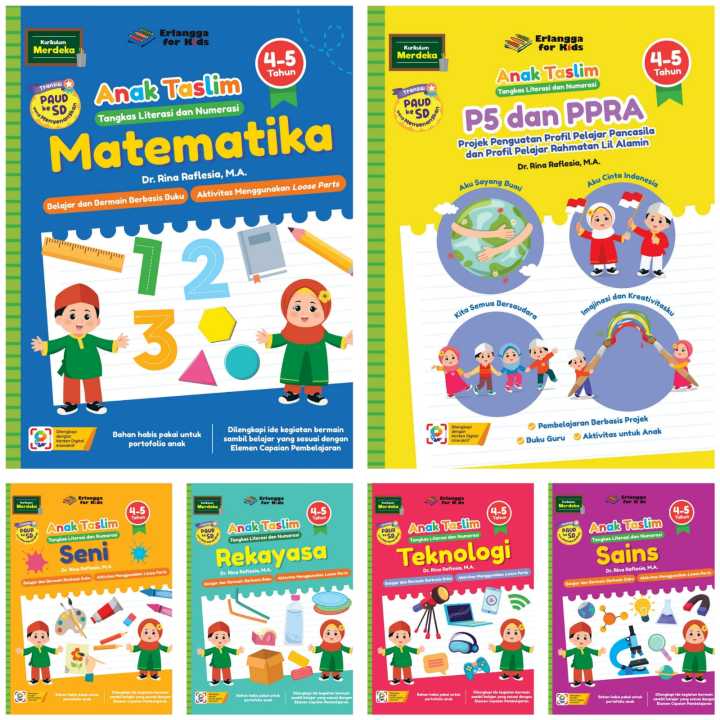 Paket 6 Buku Paud Usia 4-5 Tahun Anak Taslim Kurikulum Merdeka Penerbit ... Paket 6 Buku Paud Usia 4-5 Tahun Anak Taslim Kurikulum Merdeka Penerbit ...