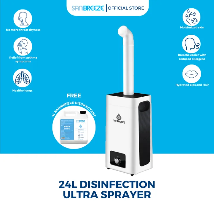 Sanibreeze 24Liters Home/Office Disinfection Ultra Sprayer Industrial ...