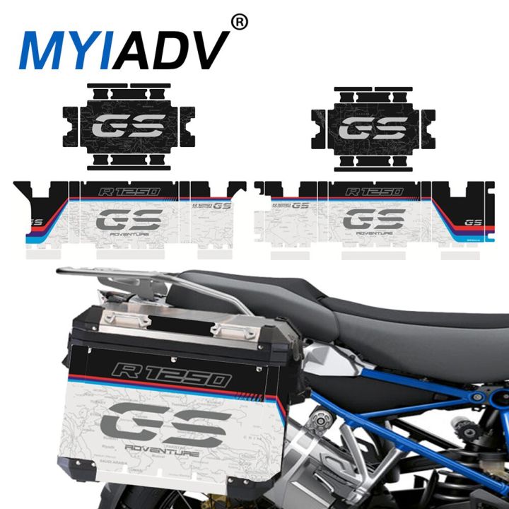 Motorcycle Aluminum Box Pannier Decals For BMW R1250 GSA R1250GS ...