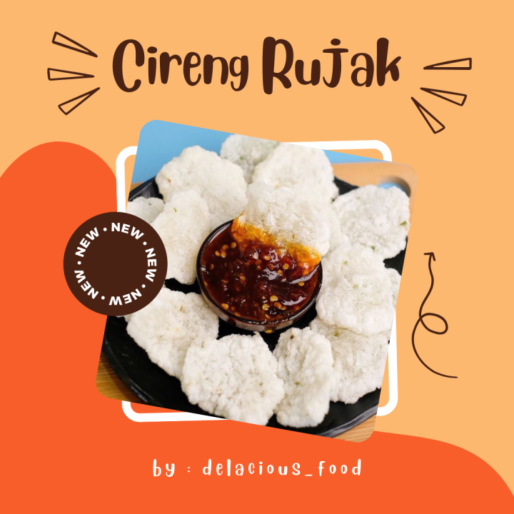 CIRENG RUJAK CIRENG KHAS TASIKMALAYA RUJAK CIRENG ISI 20 PCS + BUMBU ...