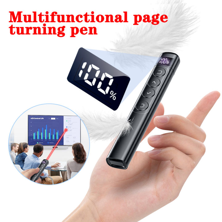 PowerPoint Presentation Clicker 100m Long Distance Remote Control ...