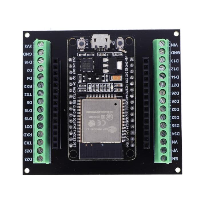 【New Arrival】ESP32 Breakout Board CP2102 NodeMCU-32S Lua 30Pin GPIO 1 Into 2 Development Board ...