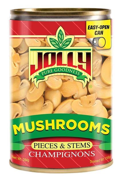 Jolly Pure Goodness Mushrooms Pieces and Stems 284g | Lazada PH