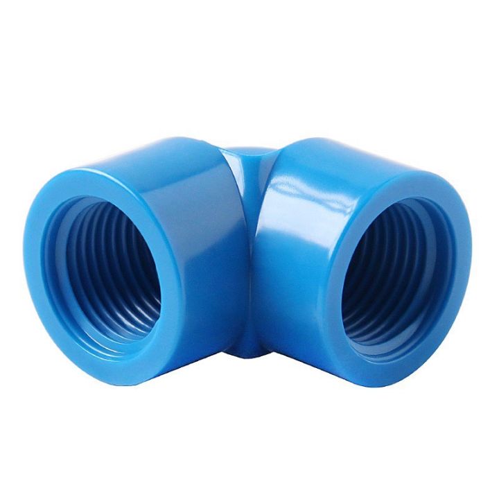 Pvc blue pipe fittings full threaded elbow coupling 20mm 25mm 32mm ...