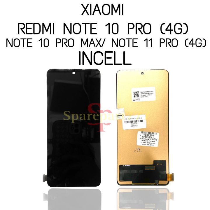 LCD Touchscreen Fullset Xiaomi Redmi Note 10 Pro 4G / Note 10 Pro Max / Note 11 Pro 4G ...