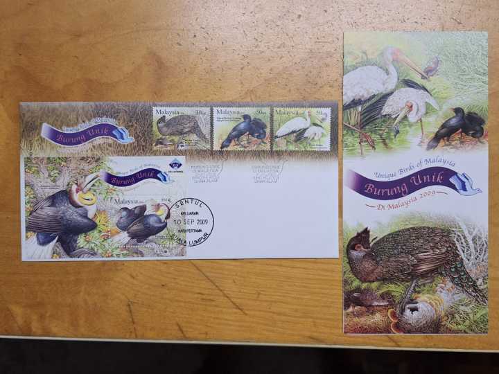 2009 Malaysia Burung Unik Enggang Unique Birds Hornbills 3v stamp ...