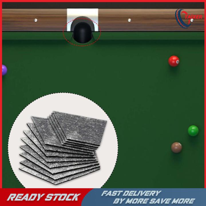 Taixer 12x Pool Table Cushion Facings, Rubber Pad Replacement Easy to ...