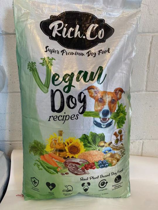 Rich.Co Super Premium Vegan Dog Food /Vegetarian Receipt Dog Food 10KG ...