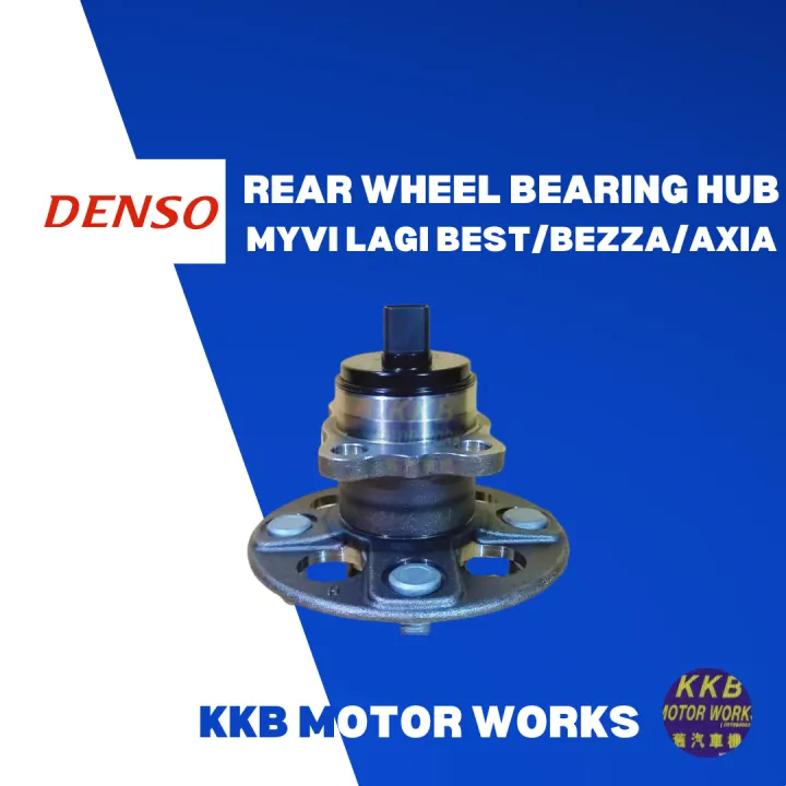 DENSO Genuine Rear Wheel Bearing Hub Perodua Myvi Lagi Best Bezza Axia ...