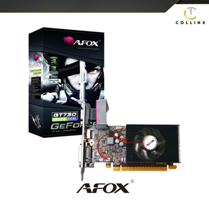 Nvidia GeForce GT730 128 Bit 2GB 4GB DDR3 Afox Graphics Card | Low Profile Videocard for Gaming ...
