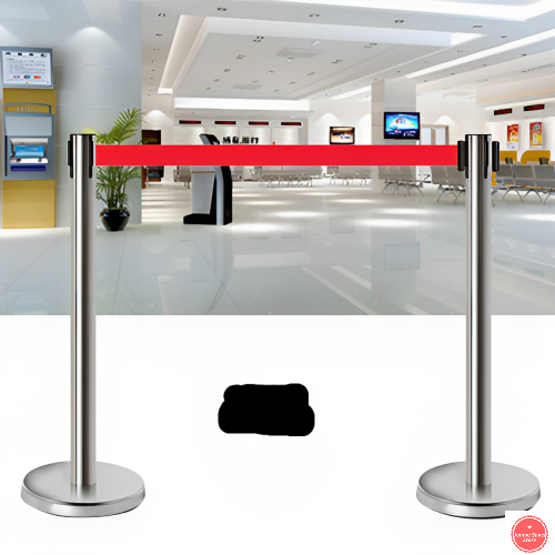 2 Meter Retractable Isolation Belt Post Guardrail Railing | Lazada