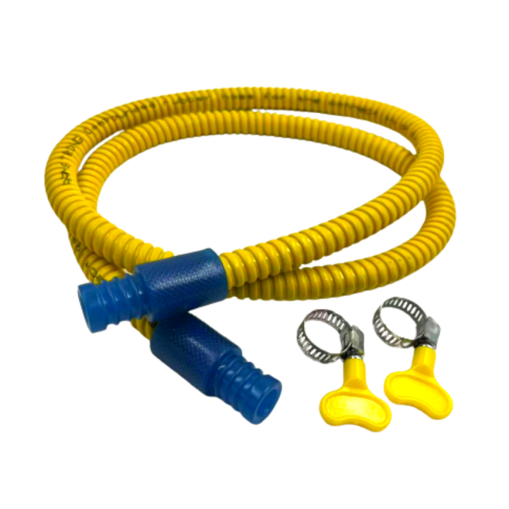 Heavy Duty Standard LPG Gas Stove Hose Flexible Metal 3 Layer Rubber ...