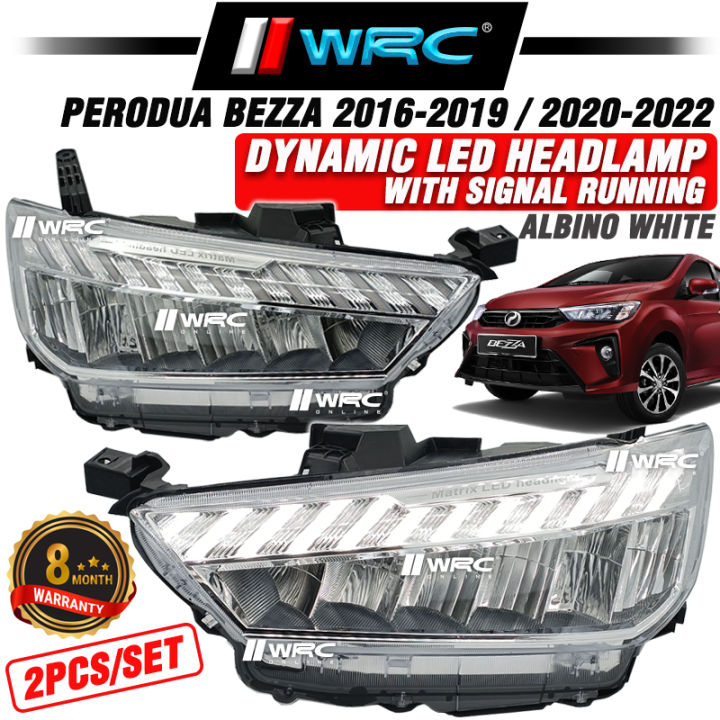Perodua Bezza 2016 - 2019 / 2020 - 2022 Dynamic Led Headlamp With ...