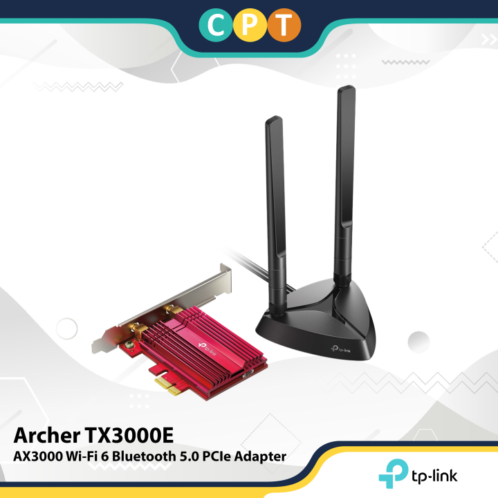 TP-Link Archer TX3000E AX3000 Wi-Fi 6 Bluetooth 5.0 PCIe Adapter ...