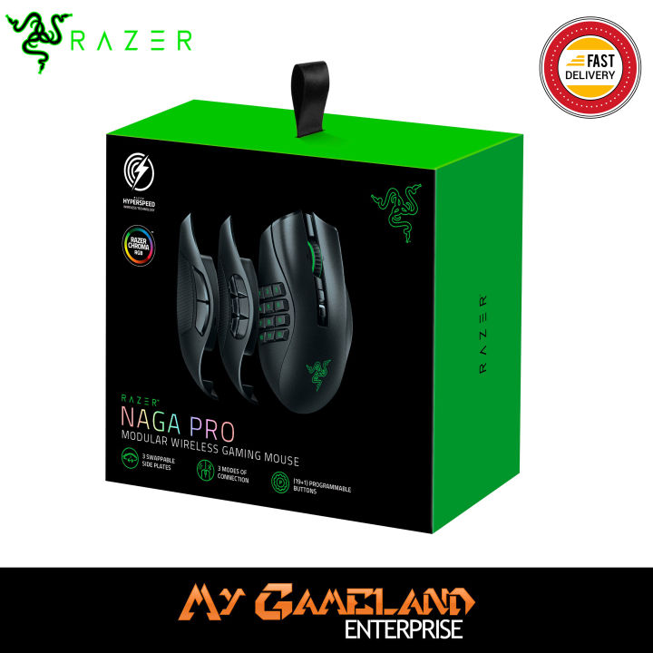 Razer Naga Pro Wireless Gaming Mouse | Lazada