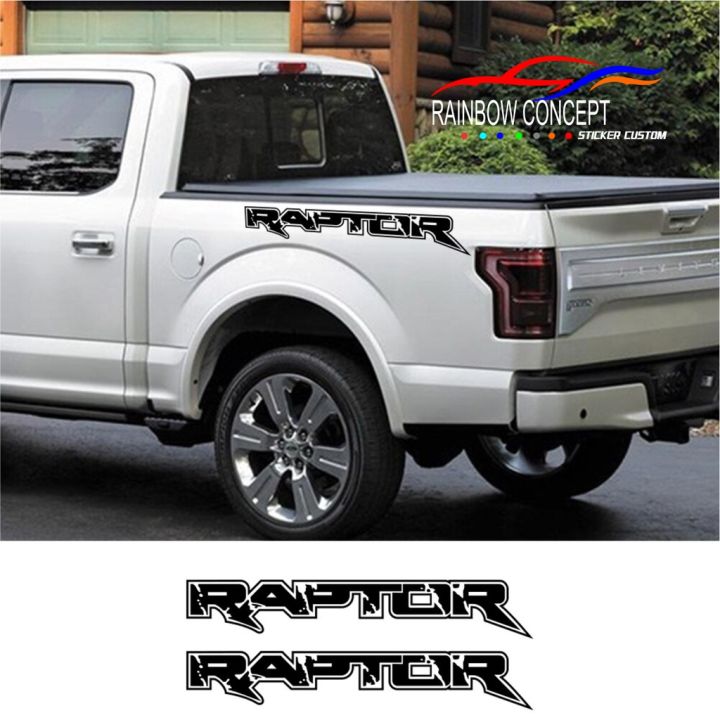 STICKER STIKER CUTTING MOBIL FORD RANGER STIKER RAPTOR BAK SAMPING ...
