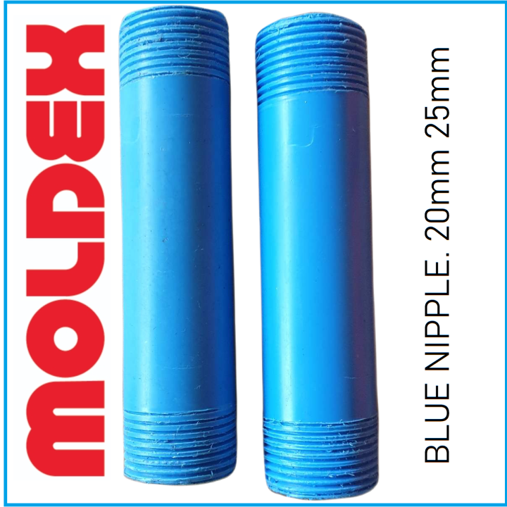 Nipple fittings PVC 4 inch by Moldex Blue | Lazada PH