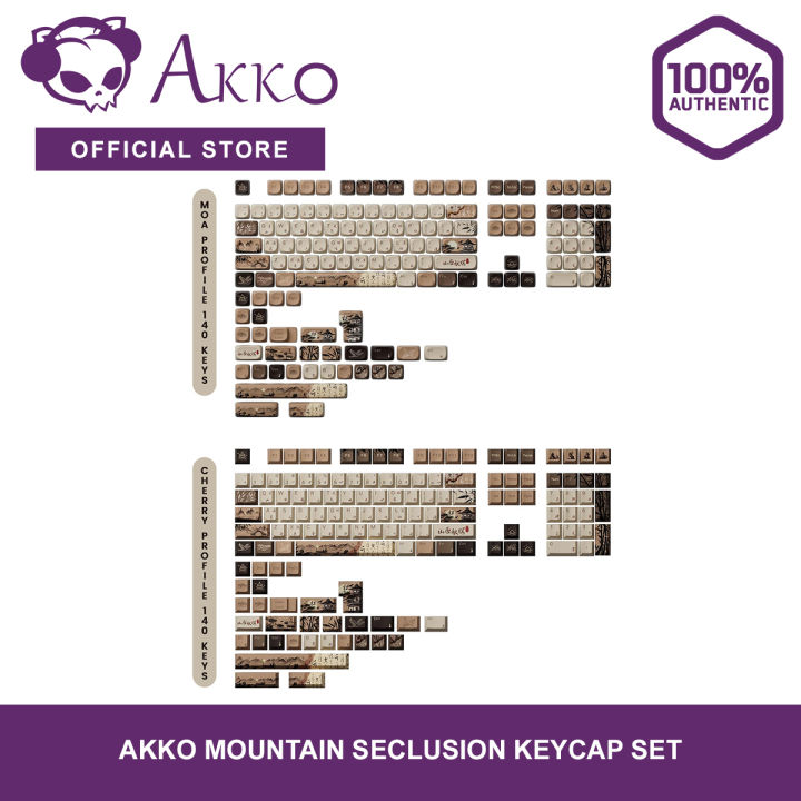 Akko Mountain Seclusion Keycap Set | Lazada PH