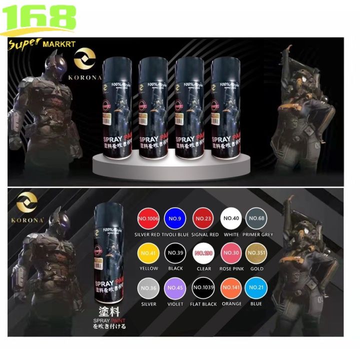 NO.1 Motorcycle Spray Paint High Gloss Heat-Resistant Waterproof Paint ...