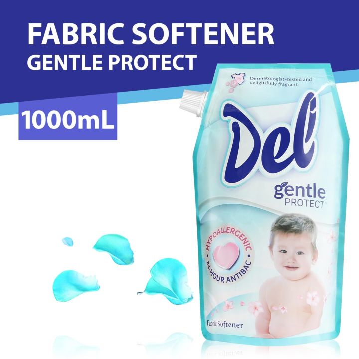 Del Gentle Protect Fabric Softener 1000ML | Lazada PH