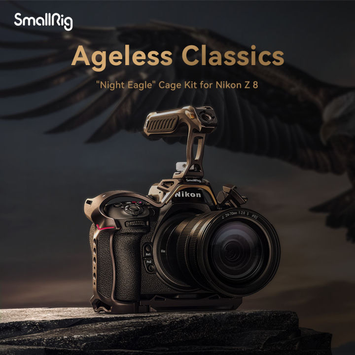 SmallRig ”Night Eagle” Z8 Camera Cage Kit with Top Handle and HDMI ...