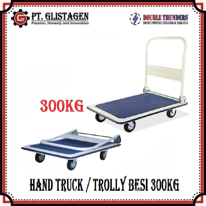 Hand Truck 300KG / Troli Angkut / Trolley Gerobak Dorong Barang Hand ...