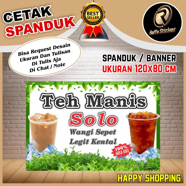 Spanduk Banner Es Teh Solo - Spanduk Es Teh Solo Bisa Cod | Lazada ...