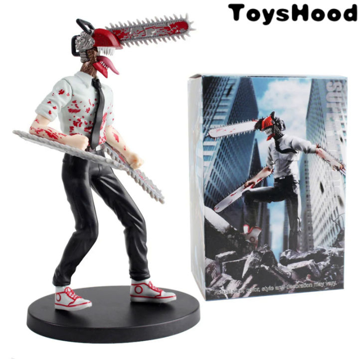 Hot 18Cm Chainsaw Man Denji Animal Figure Denji/Power Action Figure ...