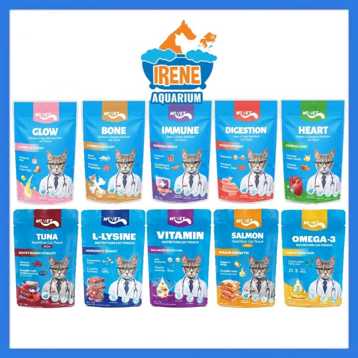 Mr Vet Cat Pouch Wet Food 70g | Lazada
