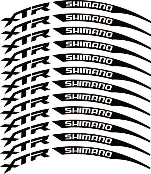 SHIMANO BIKE RIM DECALS | Lazada PH