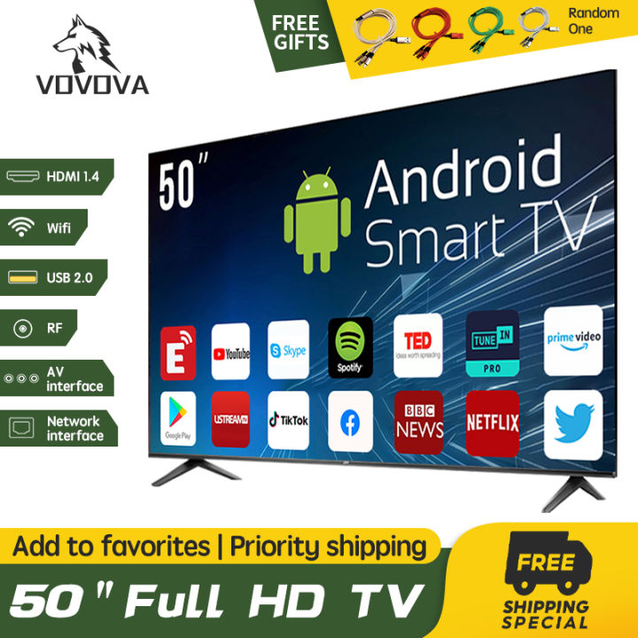VOVOVA Smart TV 50 32 30 inch Full HD LED Slim Flat Screen Yotube ...
