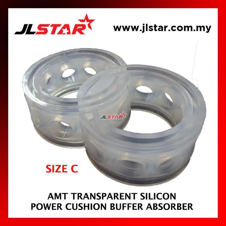 TRANSPARENT SILICON COIL SPRING CUSHION BUFFER - SIZE C (KELISA KENARI ...