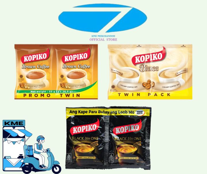 Kopiko Brown, Black, Blanca Twin Pack 10's | Lazada PH
