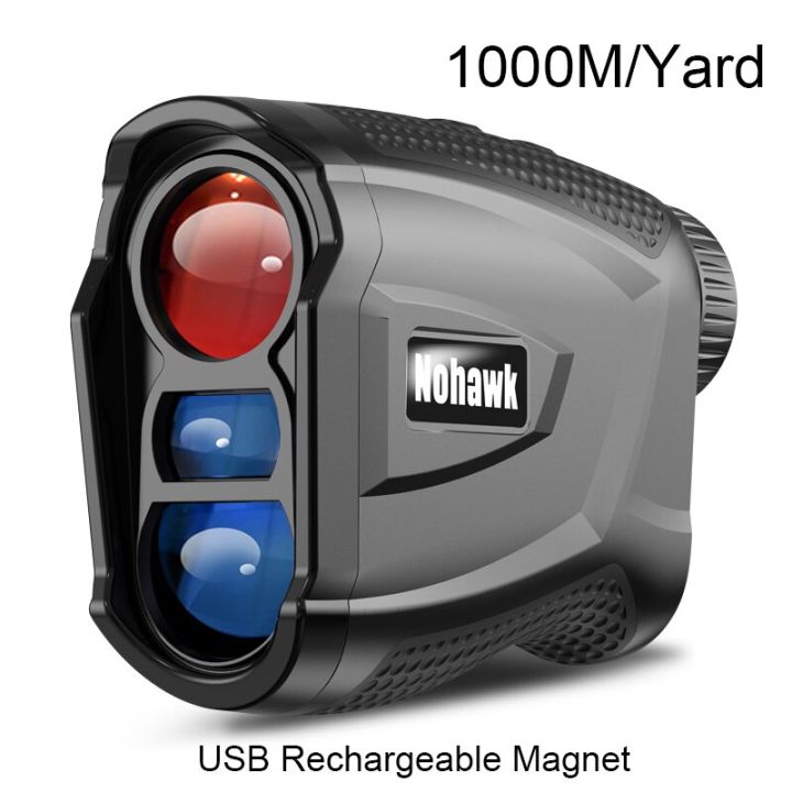 Nohawk Laser Óptico Rangerfinder Golf 600ม. 1000ม. อุปกรณ์หาพิกัด Com ...