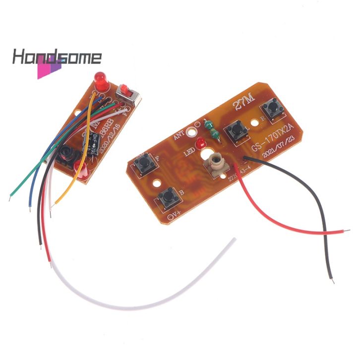 COD Handsome- 4CH RC Remote Control 27MHz Circuit PCB Transmitter ...