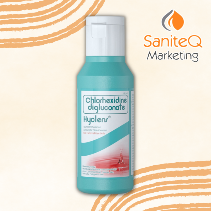 Hyclens Skin Cleanser (4% Chlorhexidine) 60mL | Lazada PH