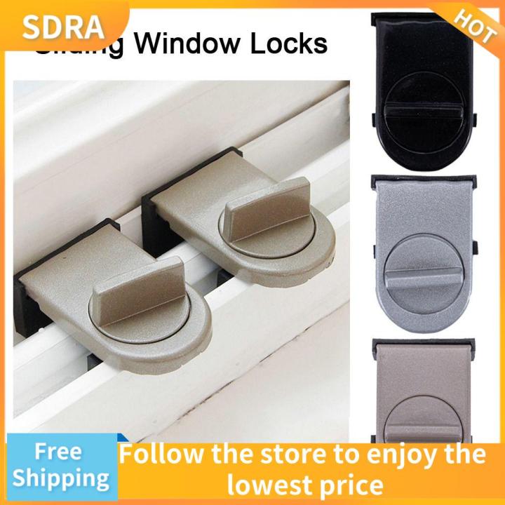 SDRA Metal Sliding Window Locks Adjustable Security Protection Window ...