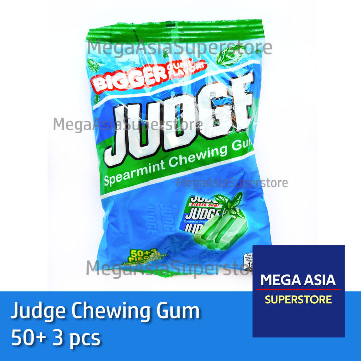 Mega Asia Judge Chewing Gum 180G 50+3 pcs | Lazada PH