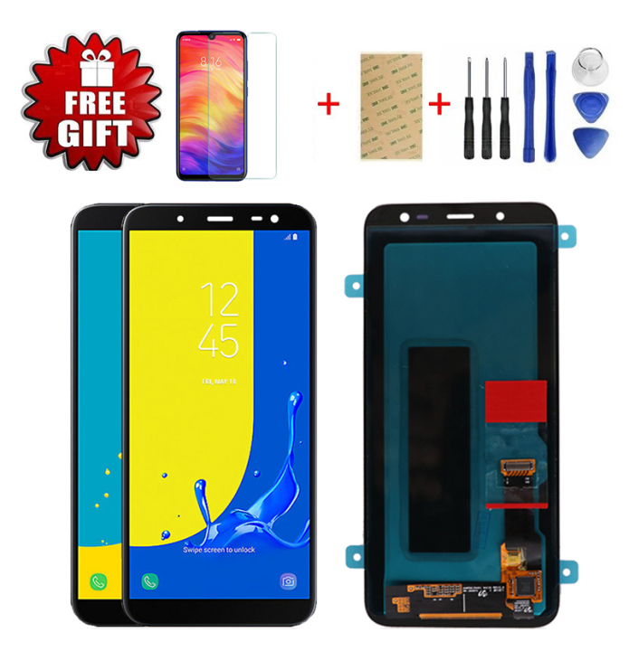 Super AMOLED For Samsung Galaxy J6 2018 J600 J600F J600Y LCD Display Touch Screen For SM-J600F ...