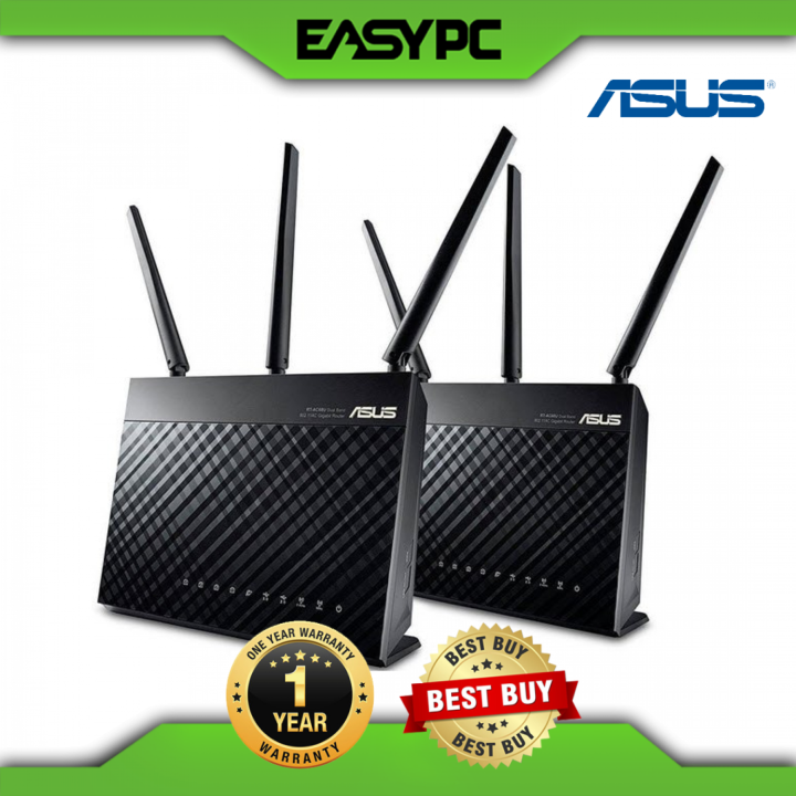 EasyPC | Asus RT-AC67U AI-MESH Dual Pack AC1900 WL Router NETWORK ...